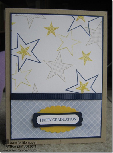 Seeing Stars Graduation Card – Northwest Stamper