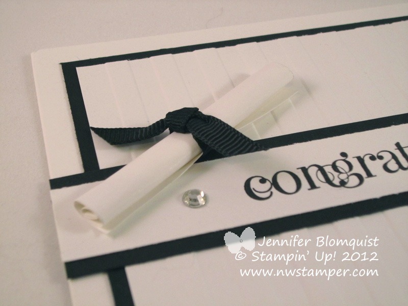 Elegant Congratulations Graduation Card – Northwest Stamper