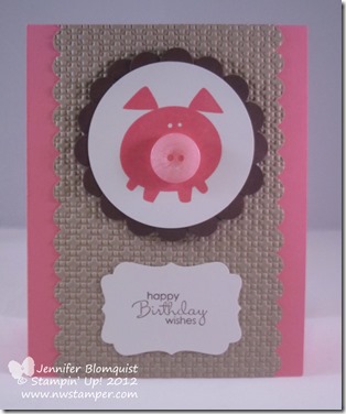 Button Buddies Send Off Event Samples – Northwest Stamper