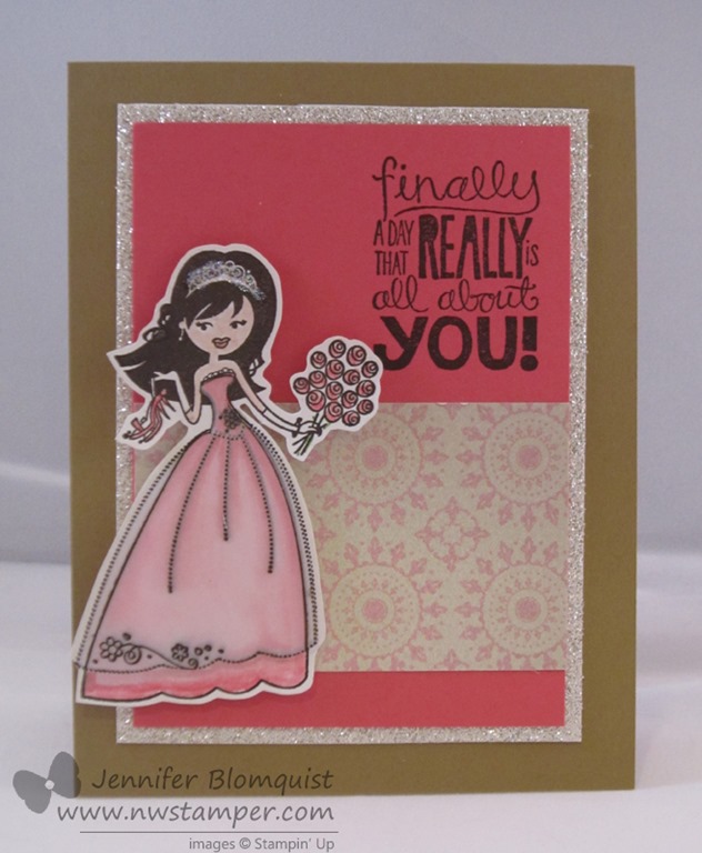 A Quinceanera Dancing Queen for CuteCardThursday! – Northwest Stamper