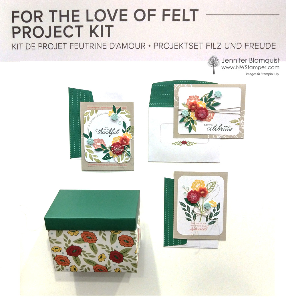 for the love of felt project kit – Northwest Stamper